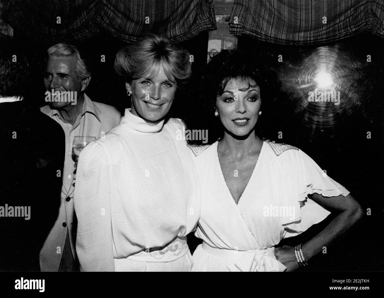 Linda Evans And Joan Collins Credit: Ralph Dominguez/MediaPunch Stock ...