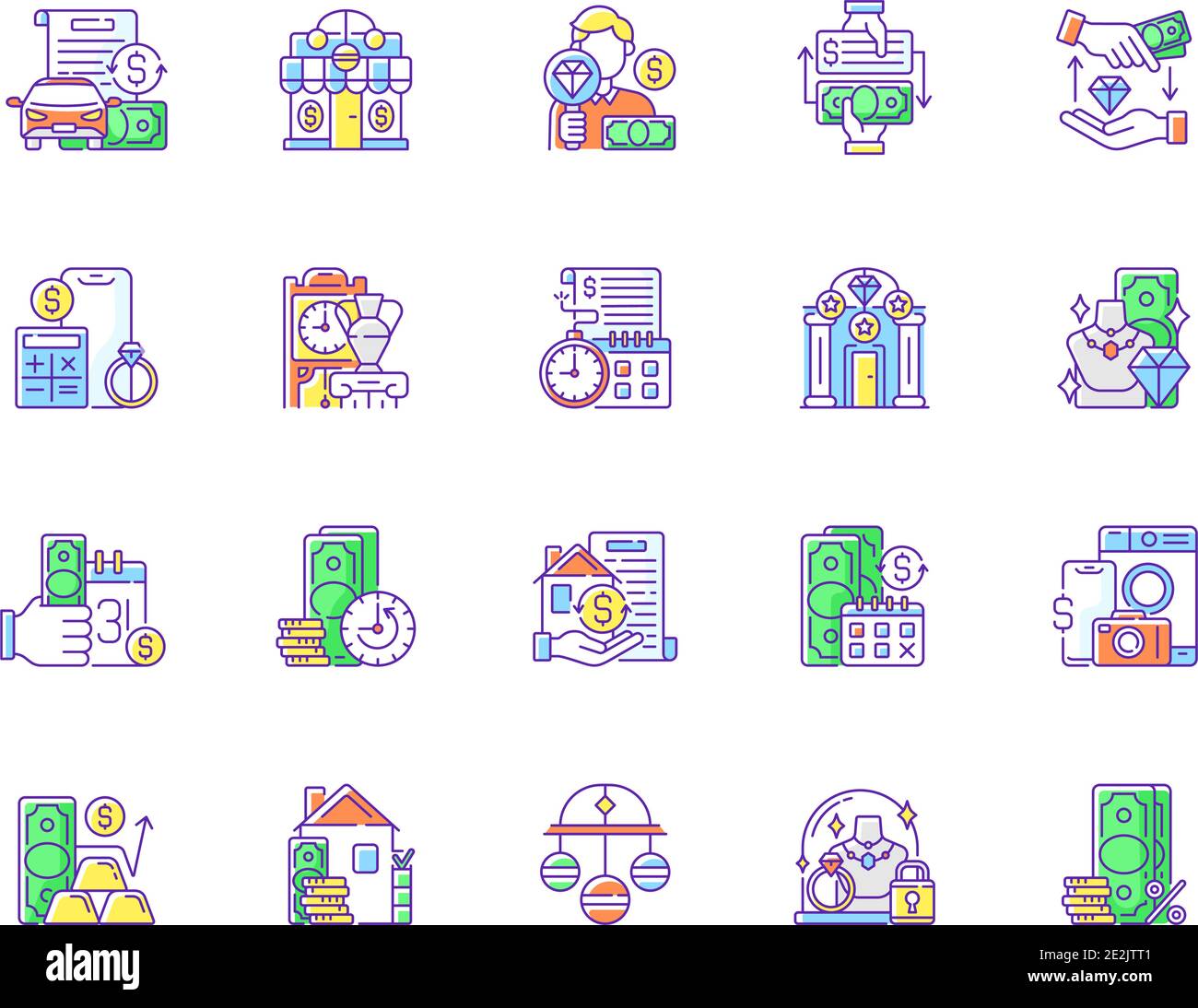 Pawnbroking Stock Vector Images - Alamy