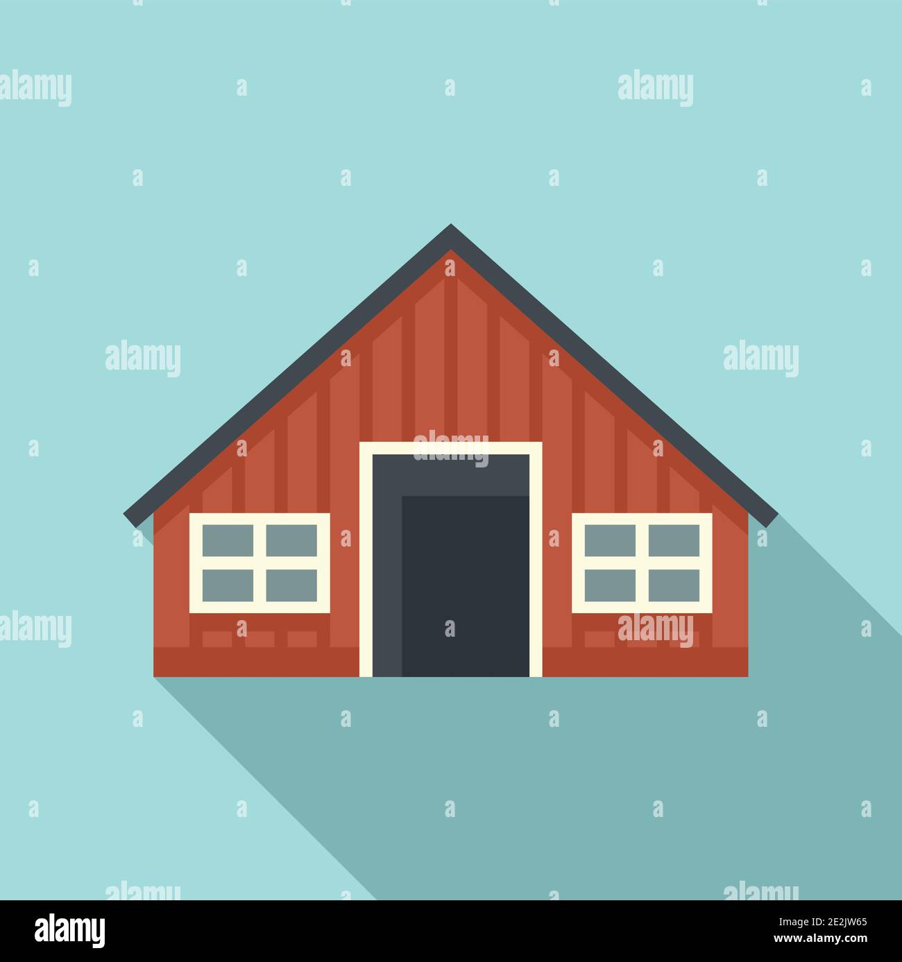 Wooden pier scenic view Stock Vector Images - Alamy