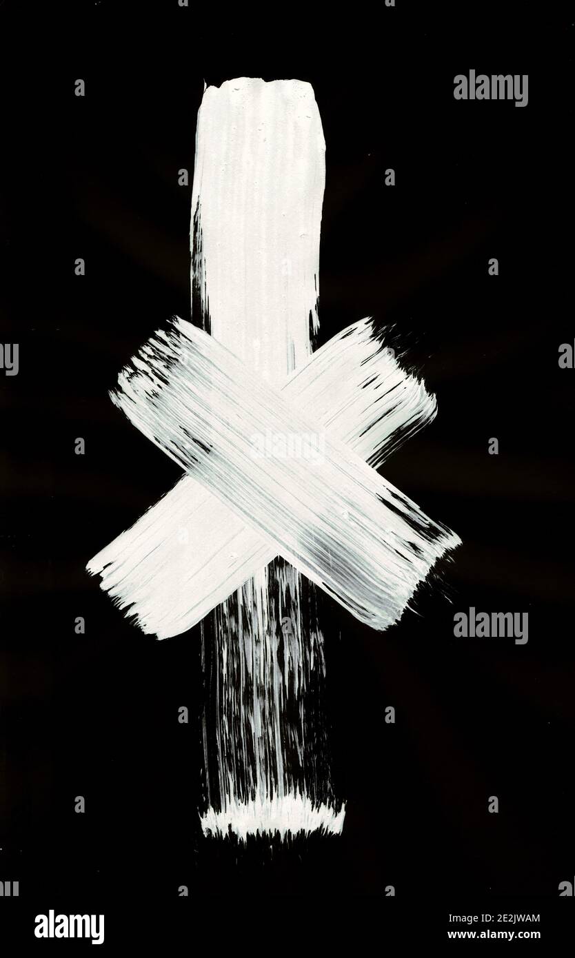 Dalecarlian Runes 1500 to 1800 h 003 Inverted Stock Photo - Alamy