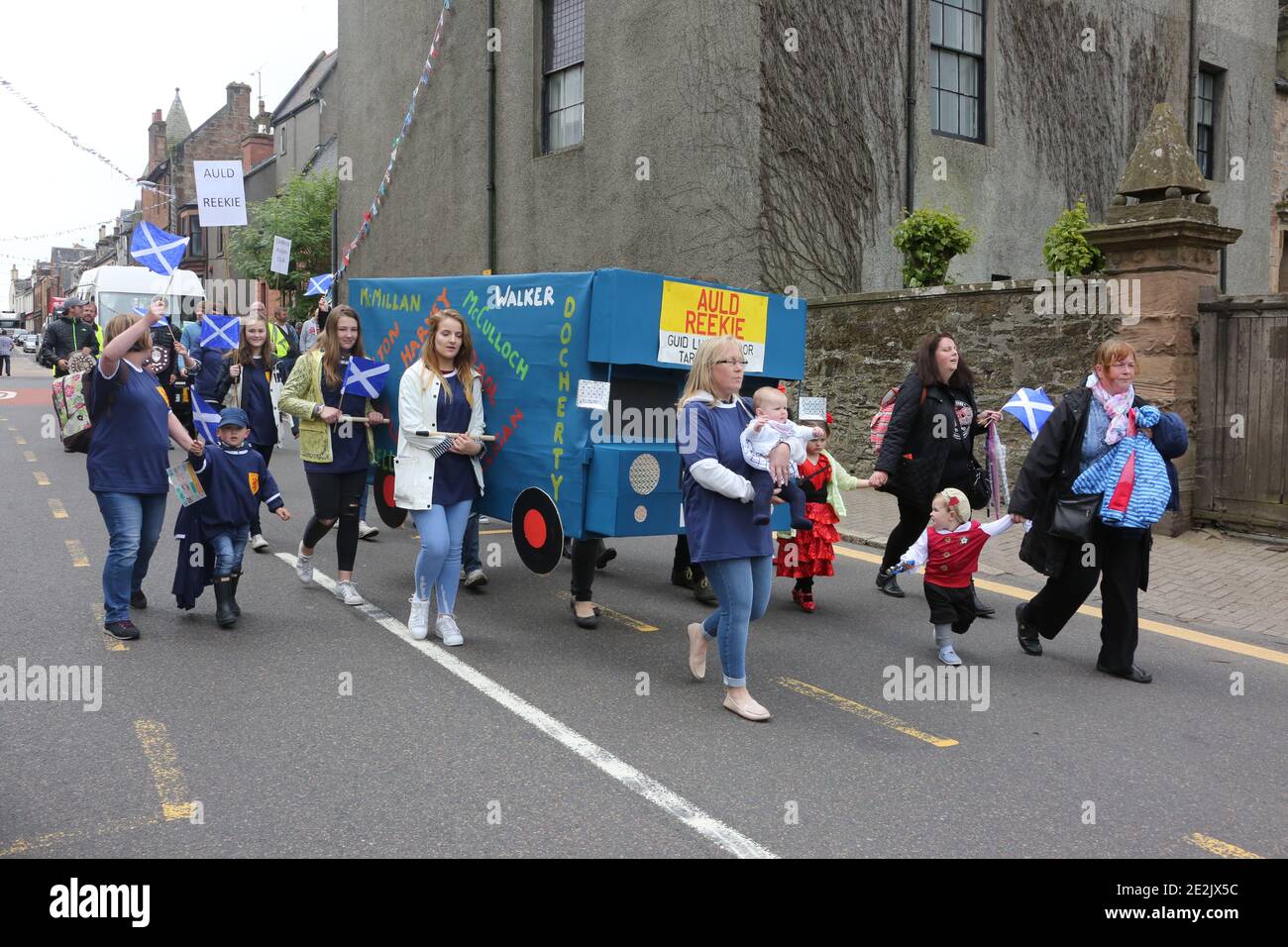 Maybole, Ayrshire, Scotland, UK. 10 Jun 2017. The annual gala day ...