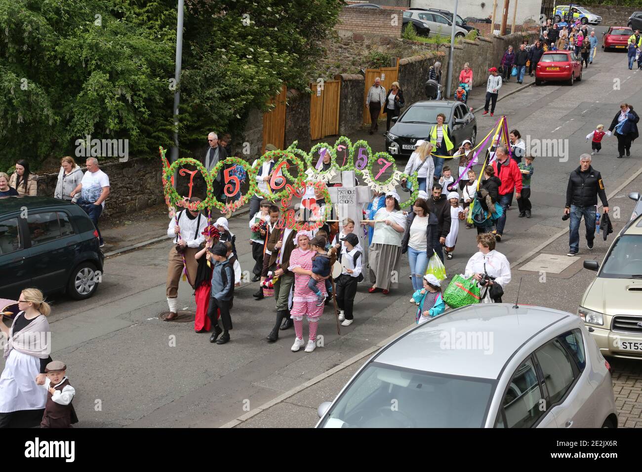 Maybole, Ayrshire, Scotland, UK. 10 Jun 2017. The annual gala day ...