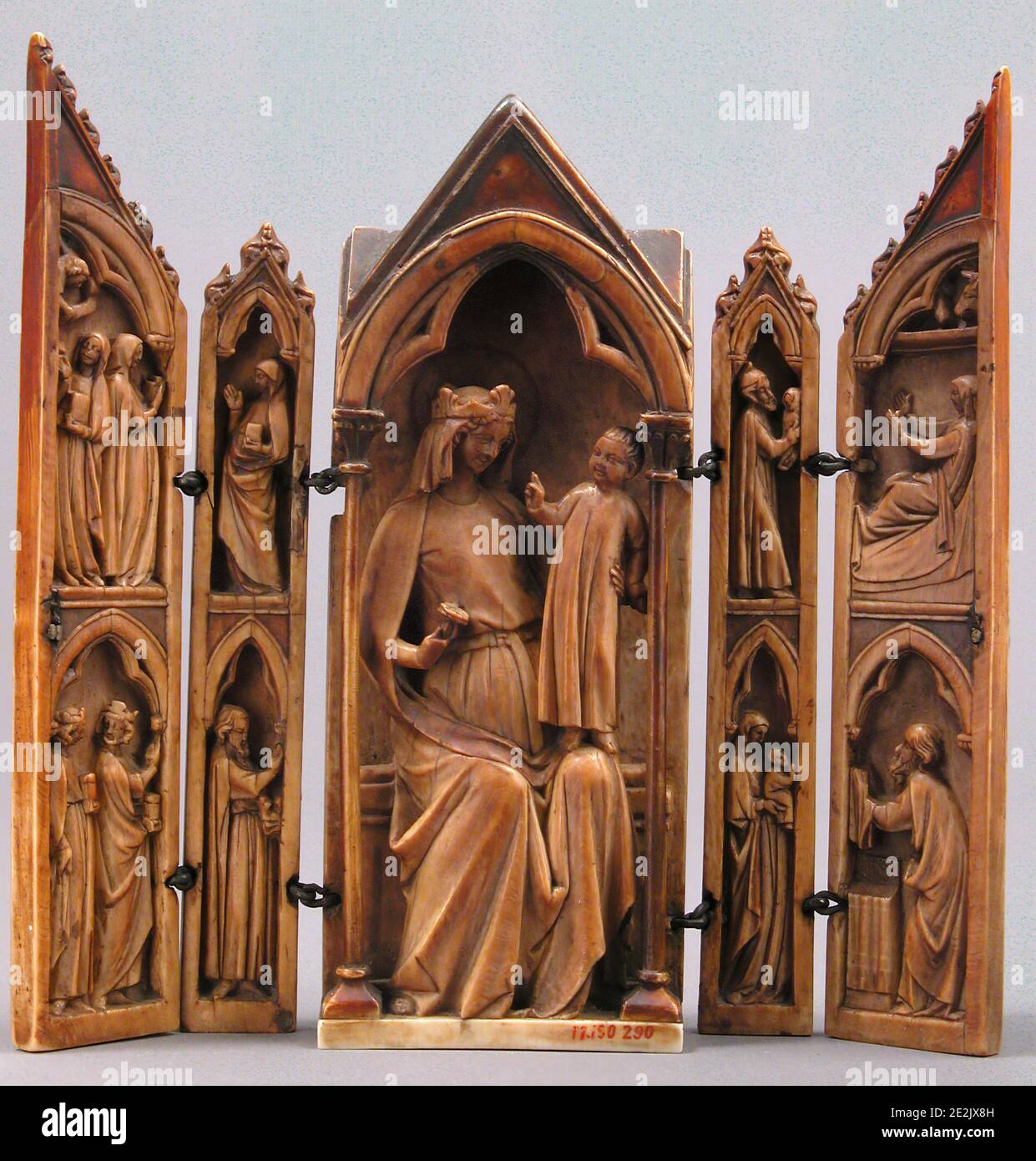 Tabernacle, French, ca. 1325 Stock Photo - Alamy