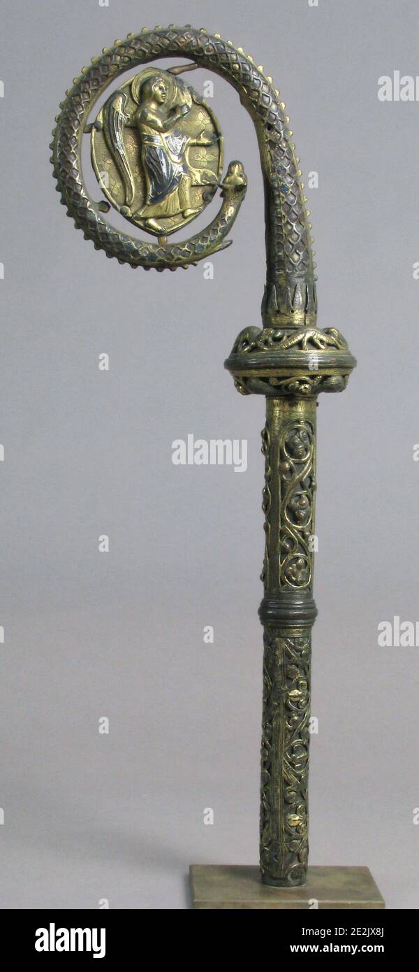 Medieval crozier hi-res stock photography and images - Alamy