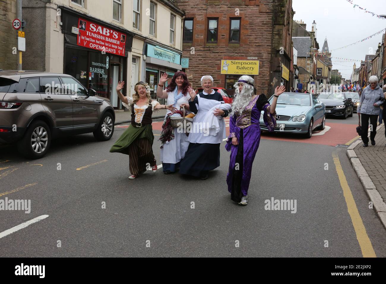 Maybole, Ayrshire, Scotland, UK. 10 Jun 2017. The annual gala day ...