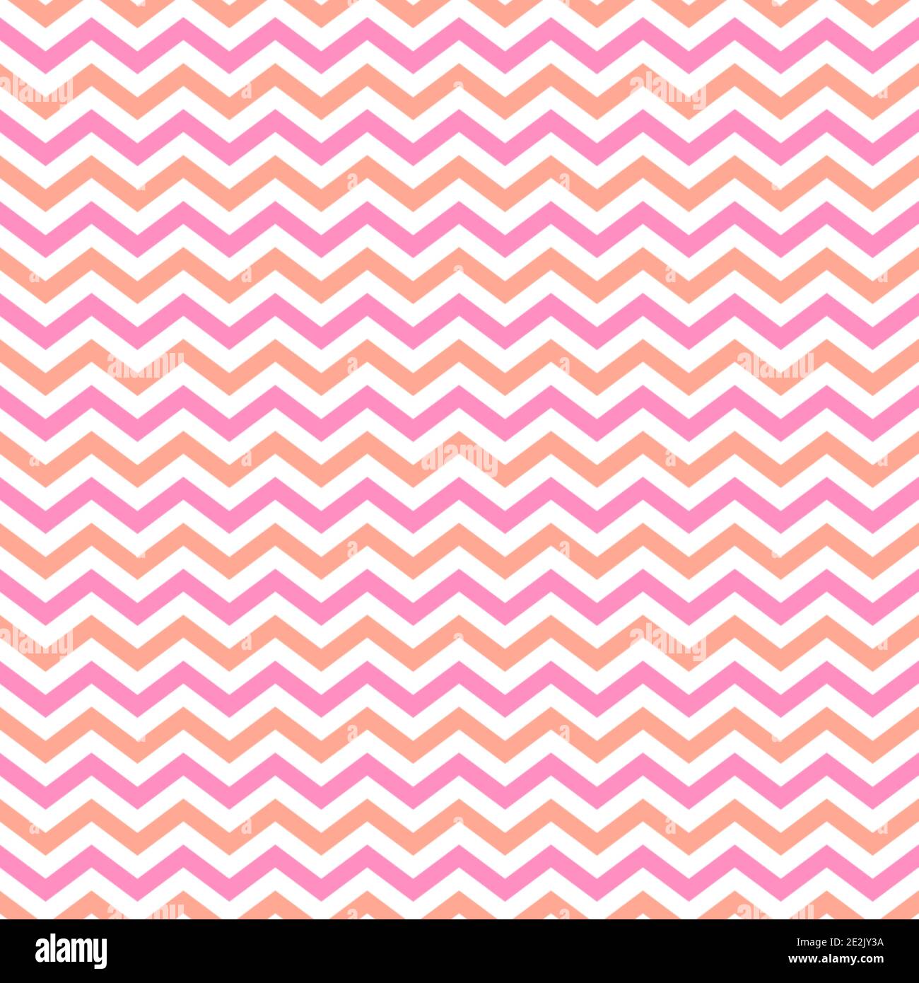 Pink white zigzag texture Cut Out Stock Images & Pictures - Alamy