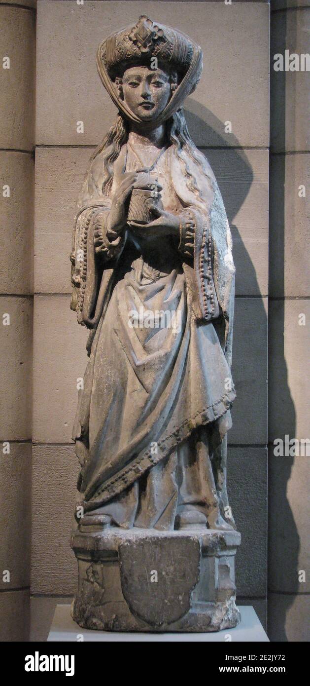 Saint Mary Magdalene, French, ca. 1500-1525 Stock Photo - Alamy
