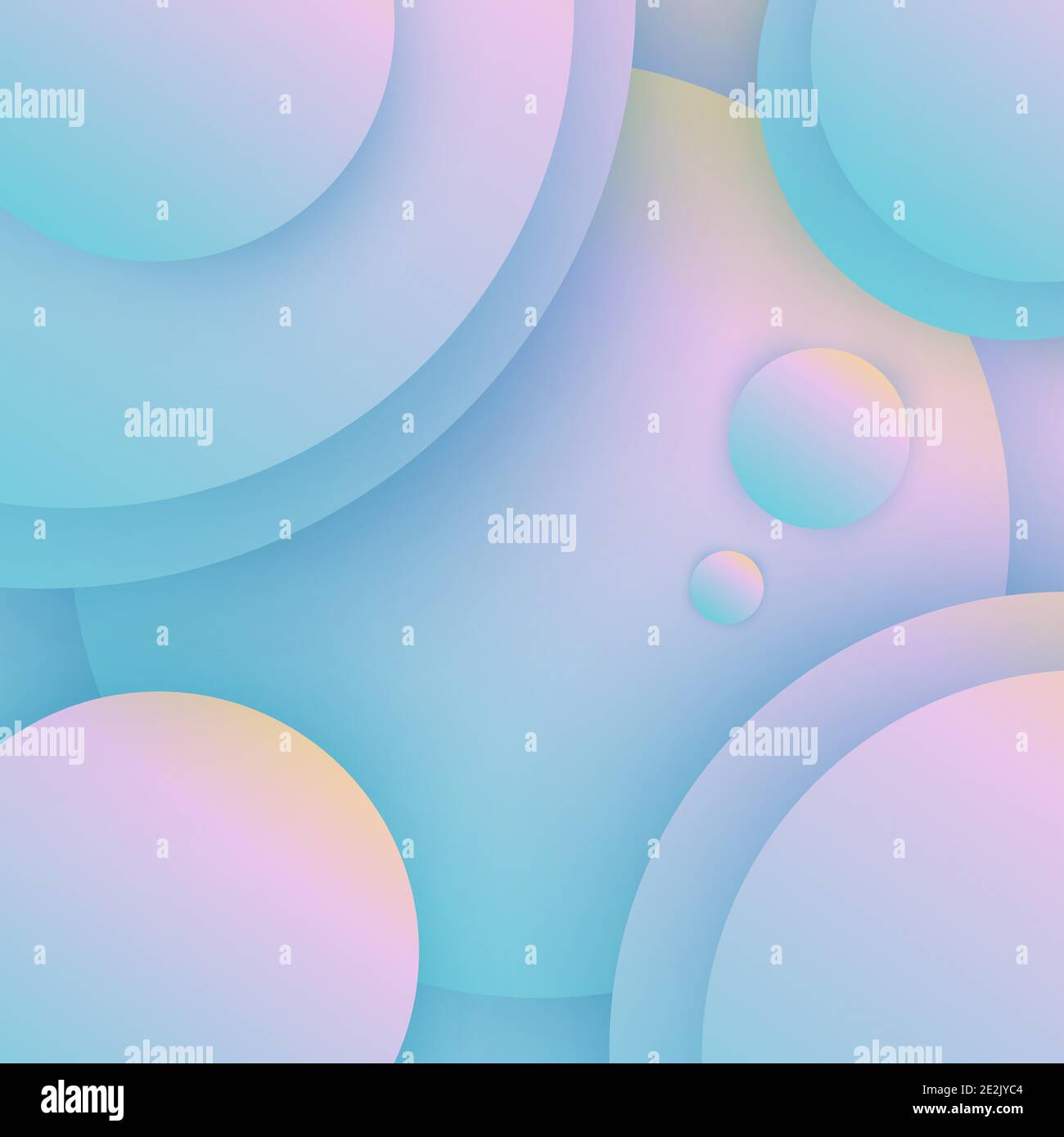 Gradient circles background. Vector illustration, flat design Stock ...