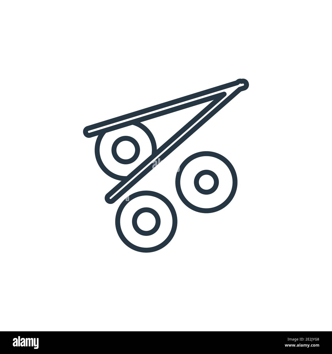 Maki outline vector icon. Thin line black maki icon, flat vector simple ...