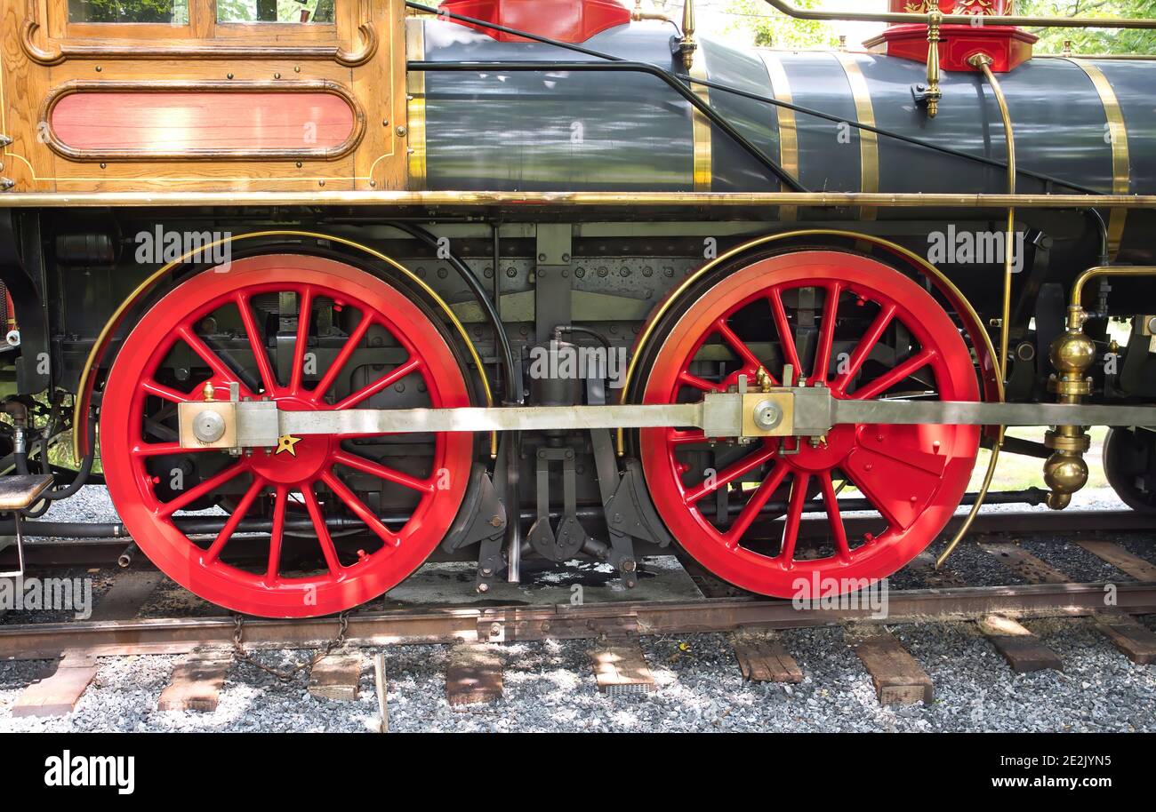 A 1960's Steam Locomotive Drive Gear Stock Photo - Alamy