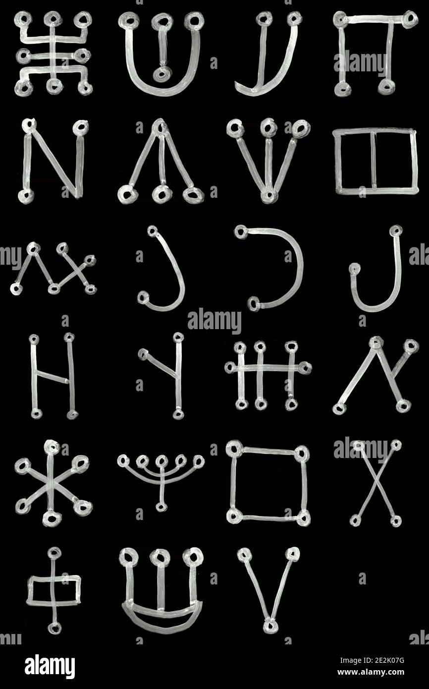 Malachim Alphabet