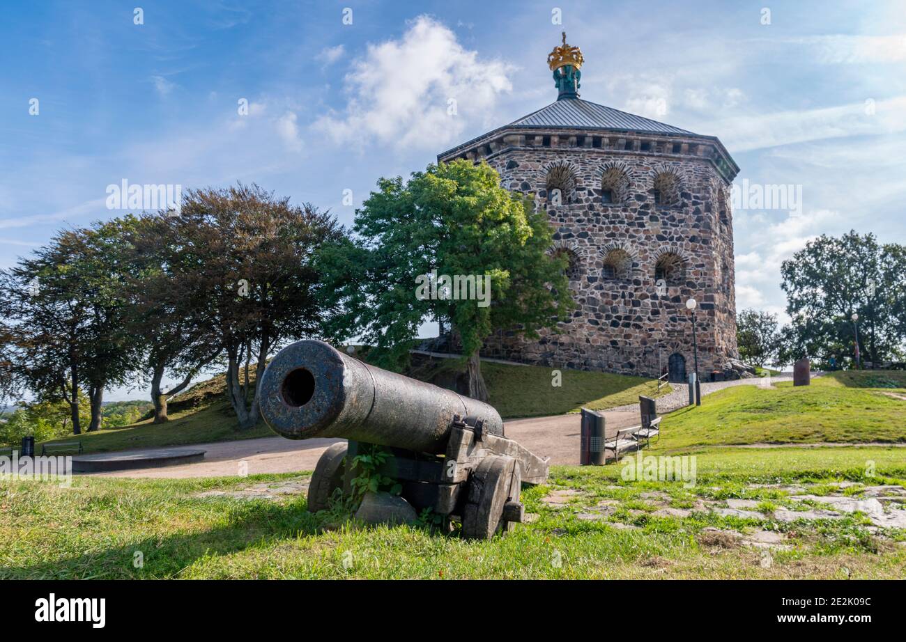 Stone Fortification building Skansen Krona exterior Wall Stock Photo ...