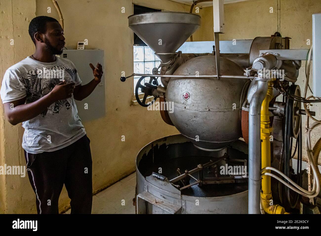 Sustainable chocolate production in Grenada Stock Photo - Alamy