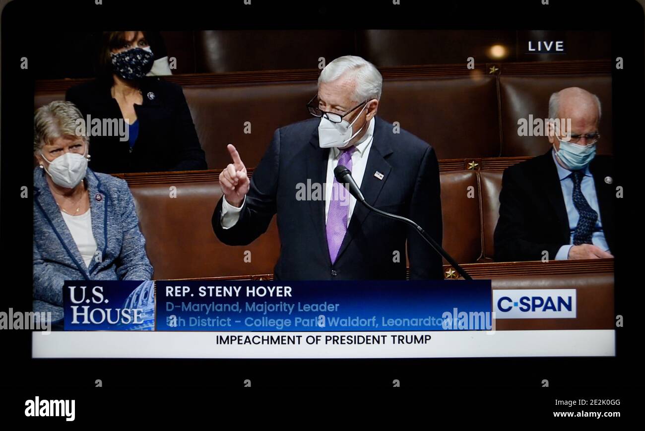 Steny hoyer 2021 hi-res stock photography and images - Alamy
