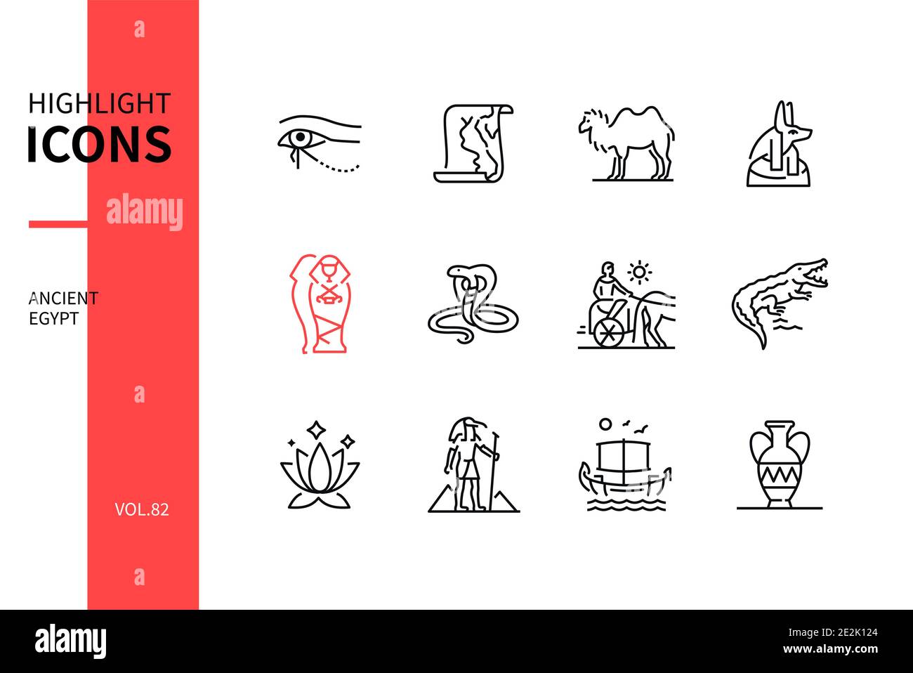 Lotus nile Stock Vector Images - Alamy