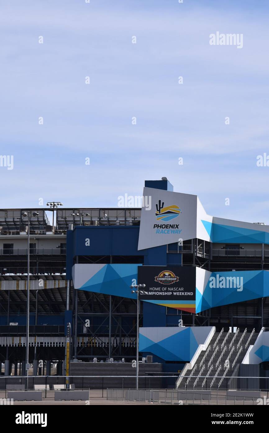 Phoenix Raceway and auto racing facility first opened in 1964 Nascar ...