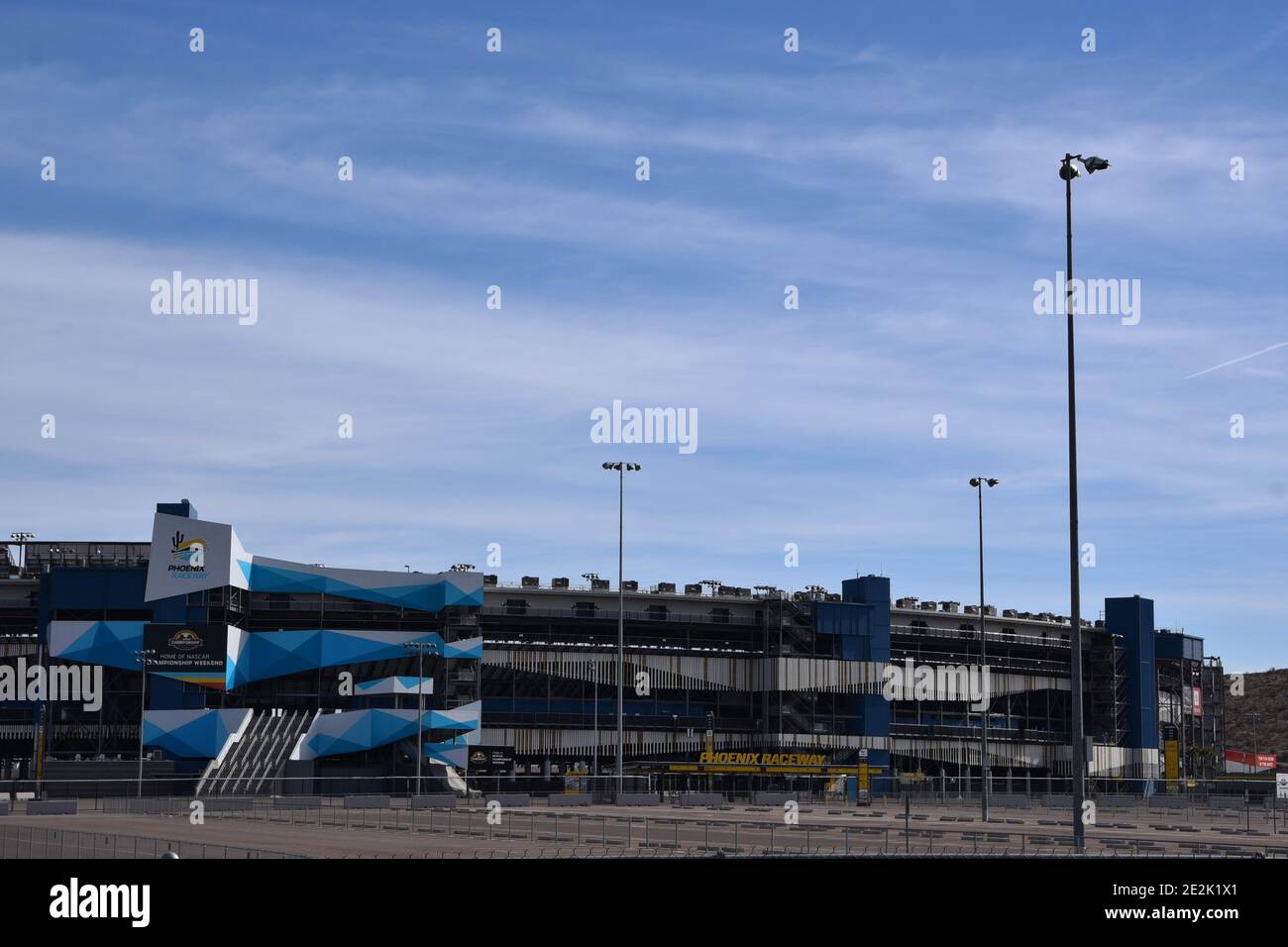 Phoenix Raceway and auto racing facility first opened in 1964 Nascar ...