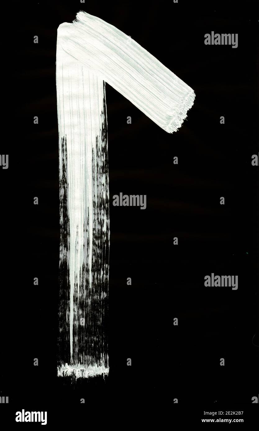 Medieval Runes 013 L Inverted Stock Photo - Alamy