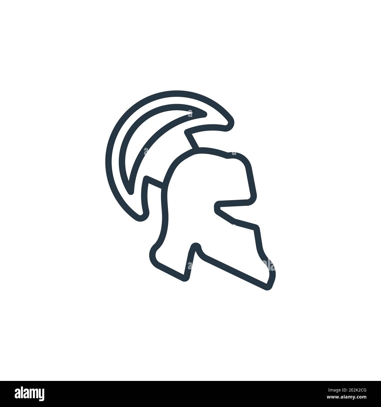 Greek outline vector icon. Thin line black greek icon, flat vector ...