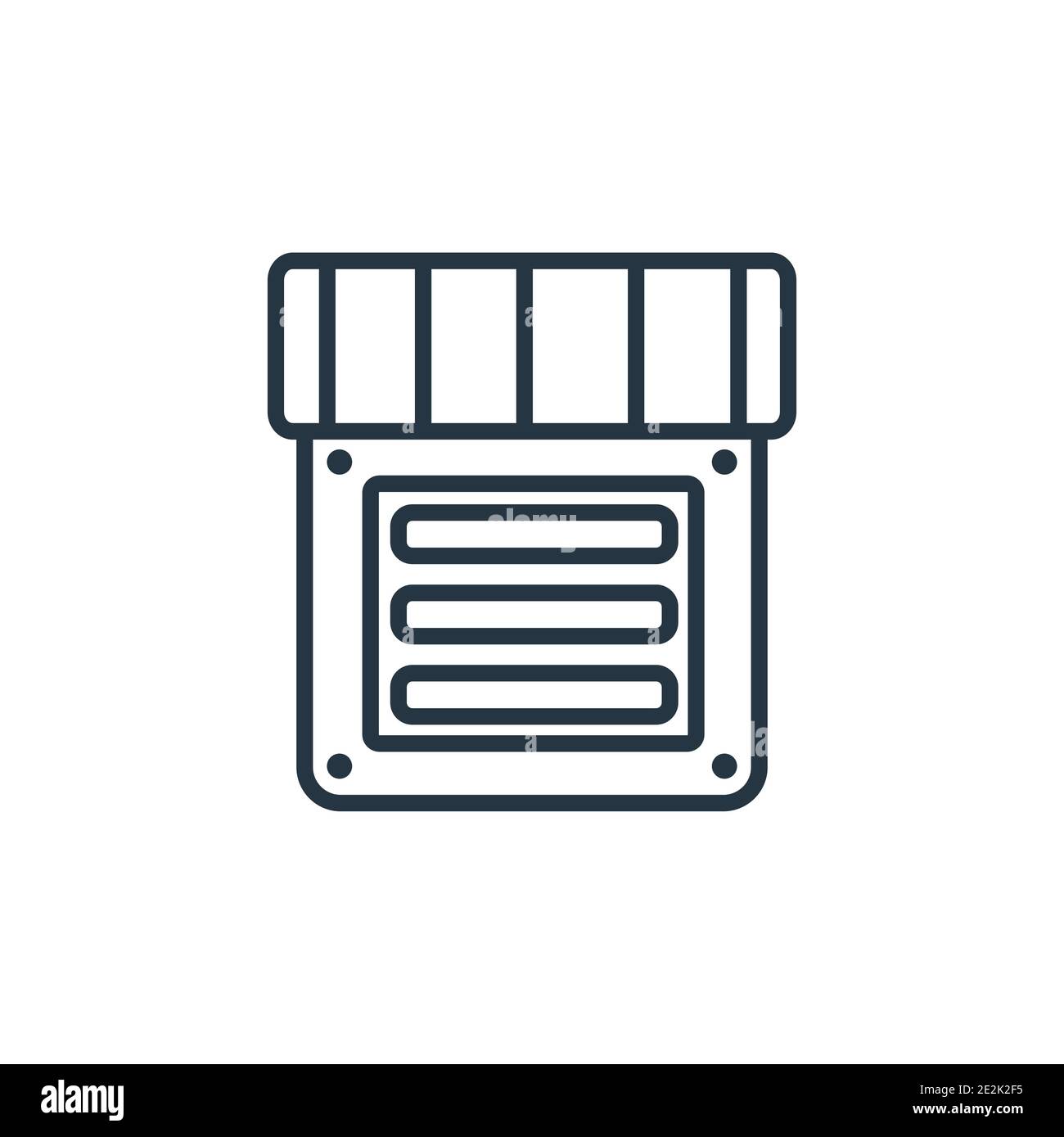 Mayonnaise outline vector icon. Thin line black mayonnaise icon, flat ...