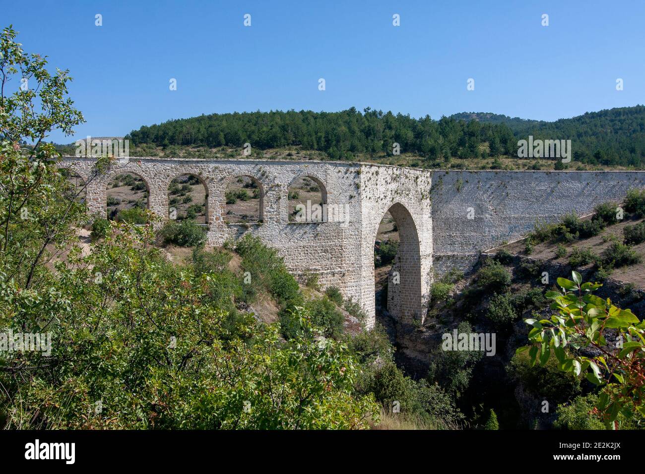Incekaya Aqueduct (Tokatli Canyon) in Safranbolu,Historical old bridge ...