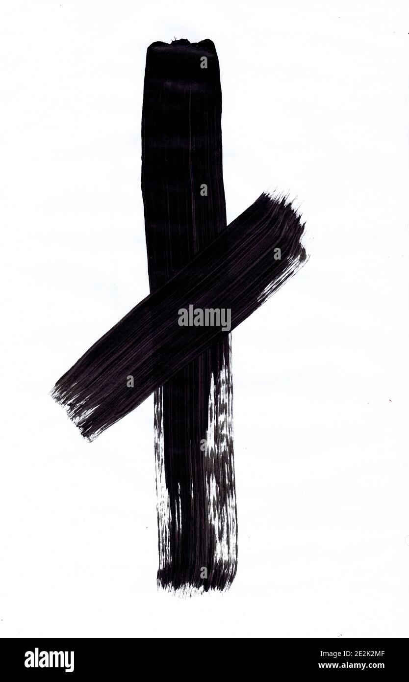 Medieval Runes 029 AE Stock Photo - Alamy