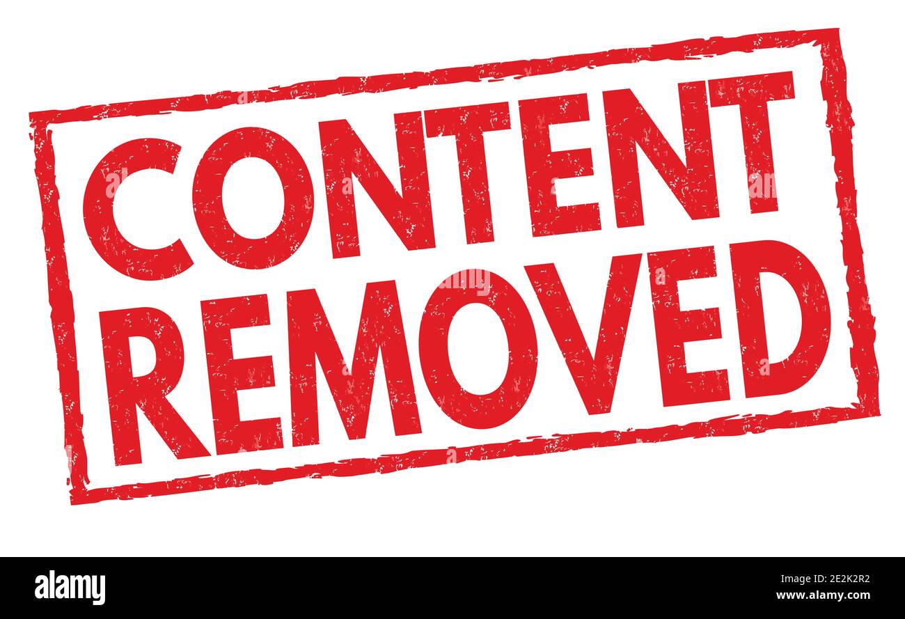 Content removed grunge rubber stamp on white, vector illustration Stock ... Content removed grunge rubber stamp on white, vector illustration Stock ...