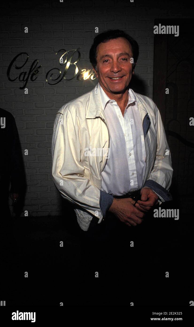 Al Martino 1991 Credit: Ralph Dominguez/MediaPunch Stock Photo - Alamy