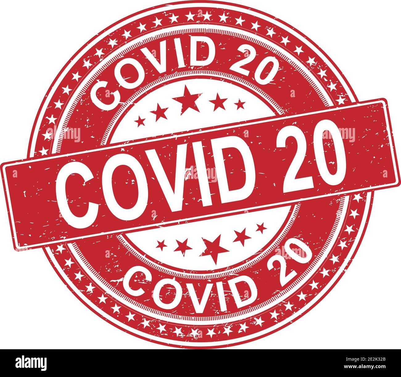 COVID-20 STAMP OR SEAL FOR COVID-20, VECTOR ILLUSTRATION Stock Vector ...