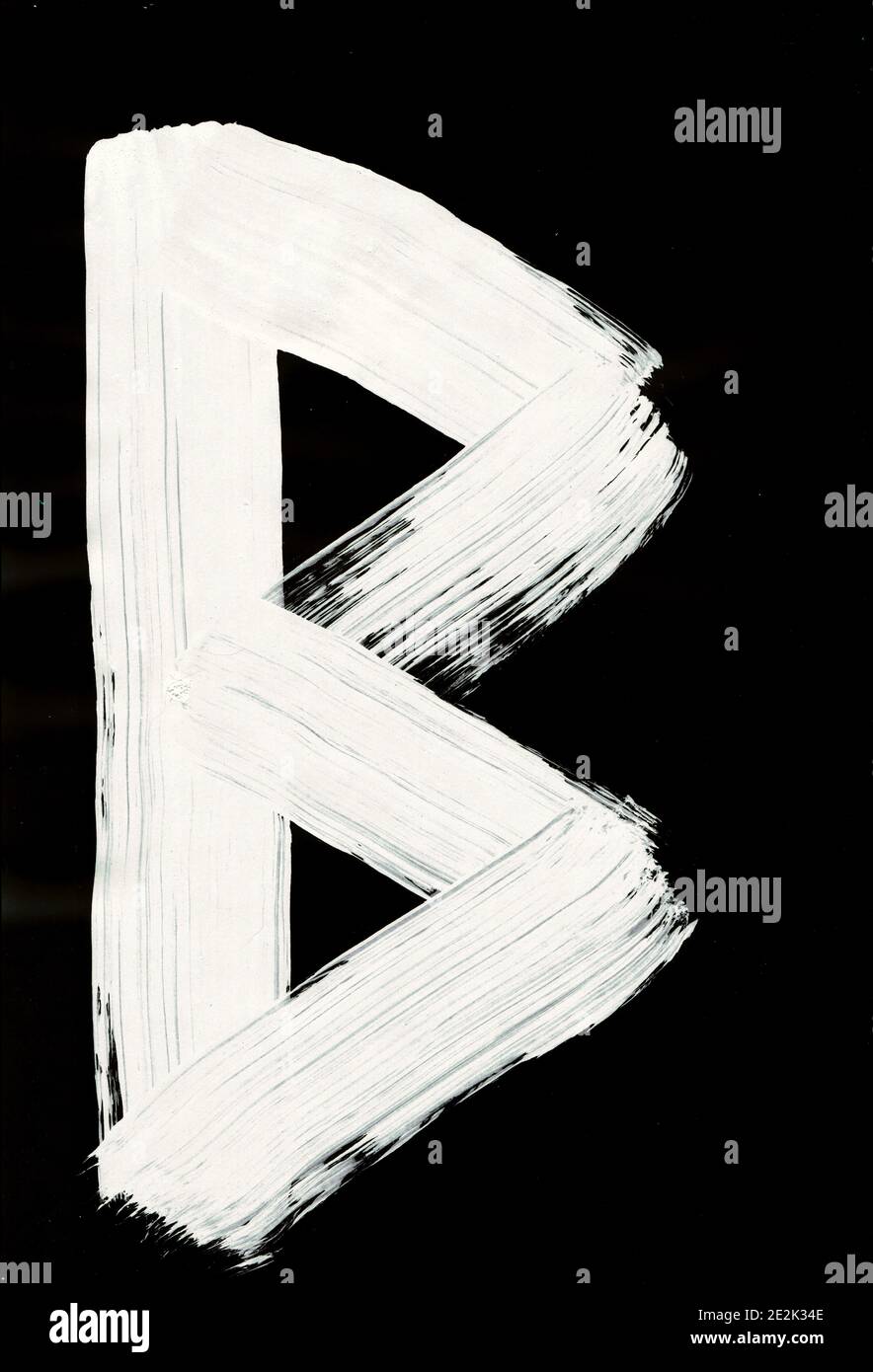 Rune berkana hi-res stock photography and images - Alamy