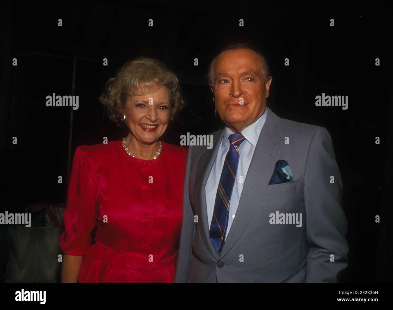 Betty White And Bob Hope 1989 Credit: Ralph Dominguez/MediaPunch Stock ...