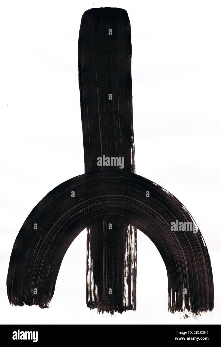 Younger Futhark Rune 16 yr Yew Stock Photo - Alamy