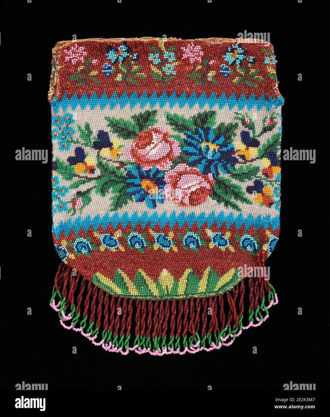 Bag, American, 1830-60 Stock Photo - Alamy