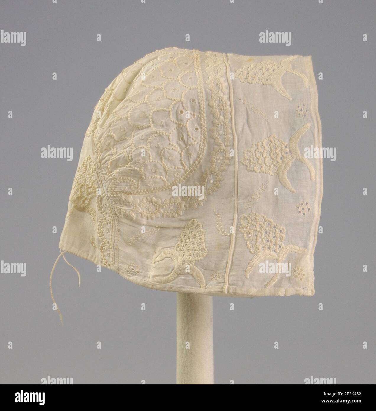 Cap, American, ca. 1830 Stock Photo - Alamy