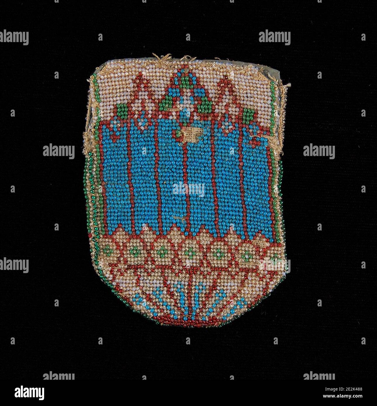 Coin purse, American, 1820-40 Stock Photo - Alamy