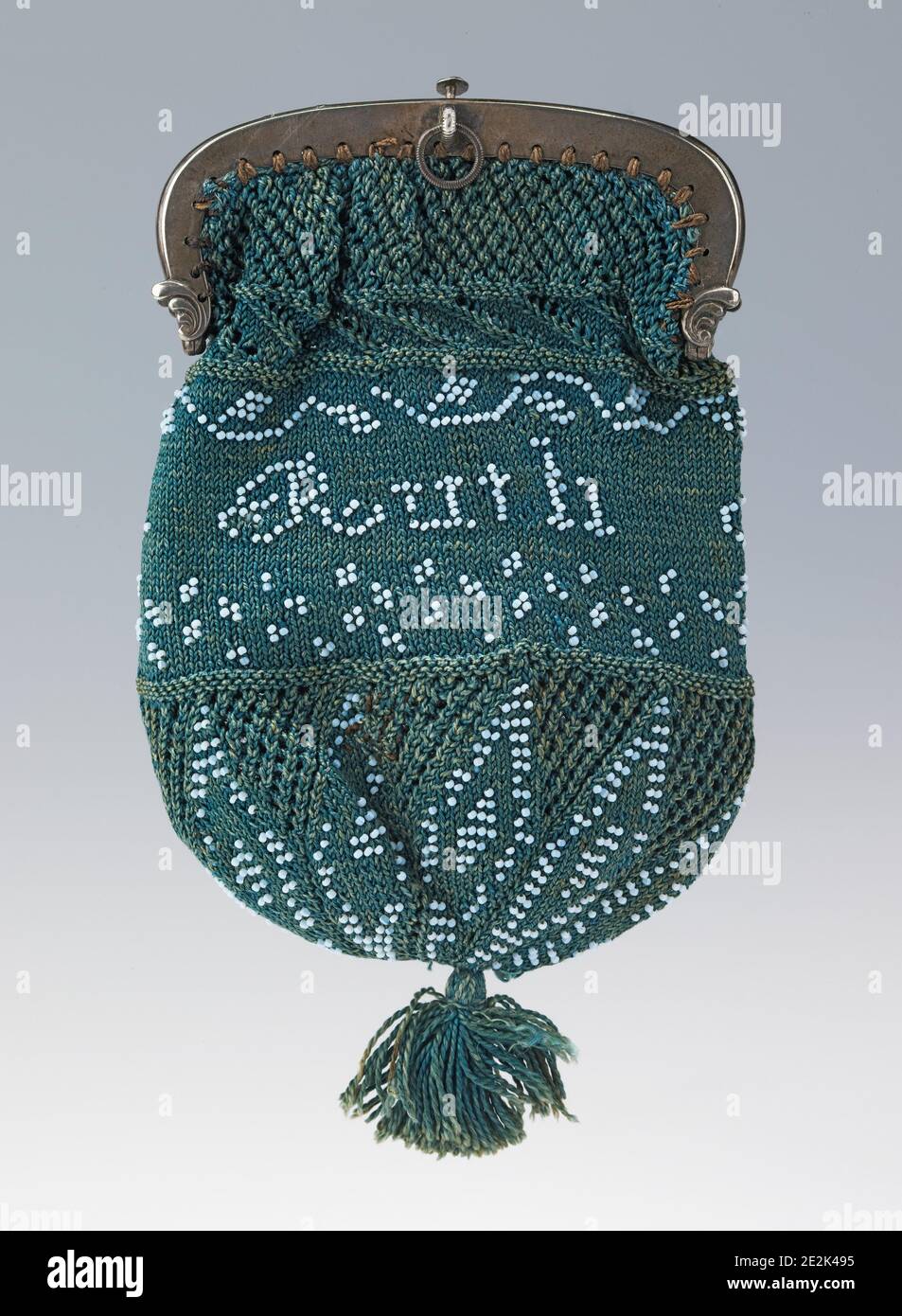 Coin purse, American, 1830-50 Stock Photo - Alamy