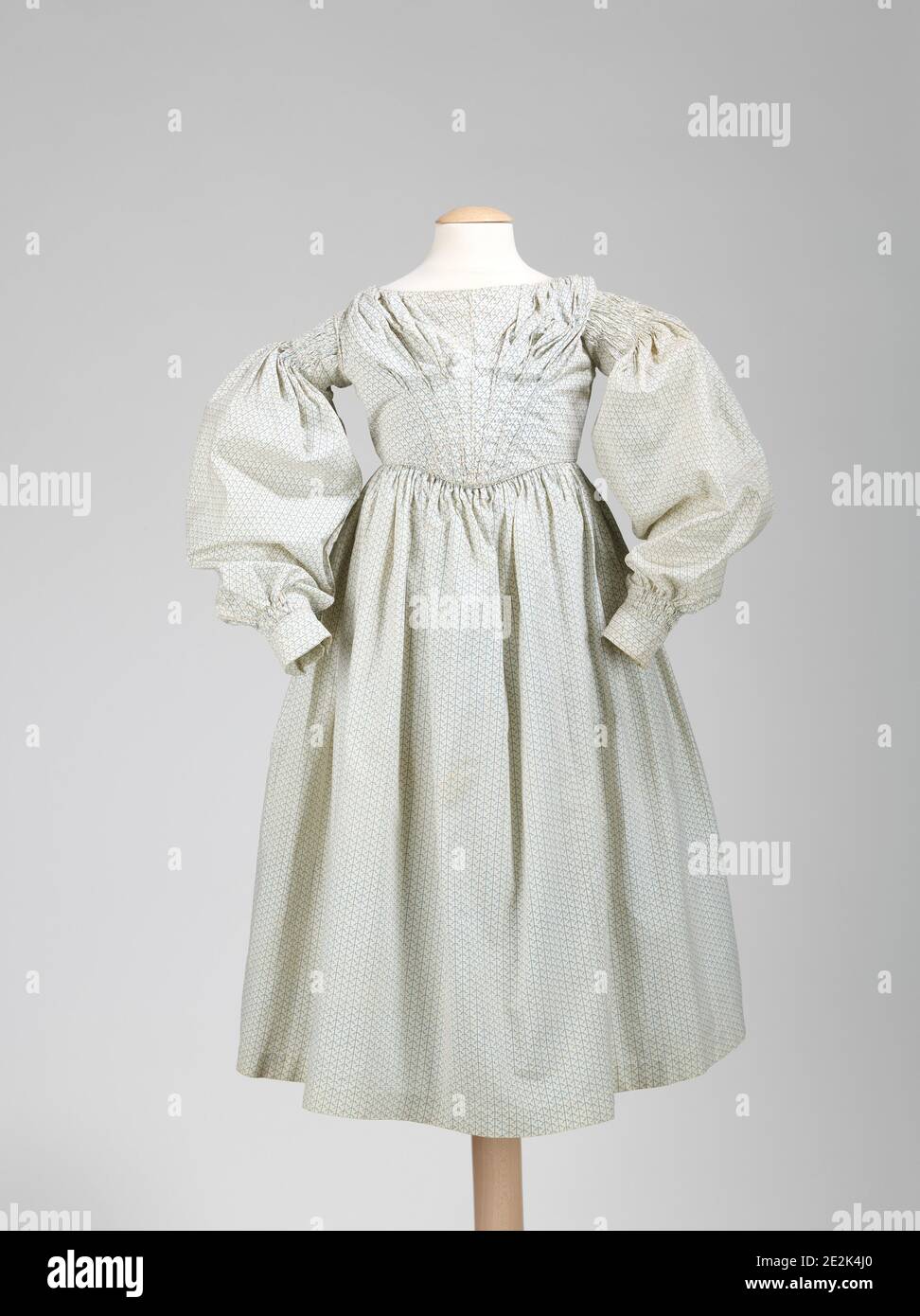 Dress, American, 1837-40 Stock Photo - Alamy