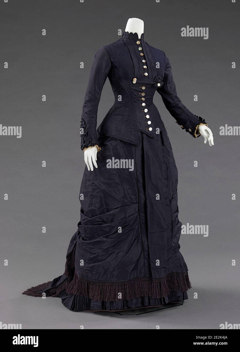 Dress, American, 1877 Stock Photo - Alamy