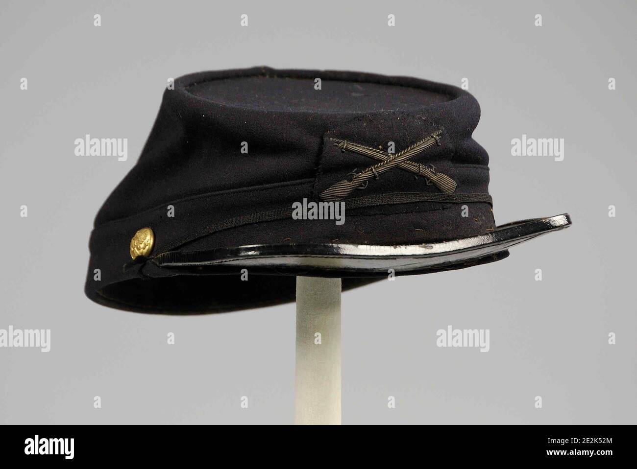 Military cap, American, 1881-82 Stock Photo - Alamy