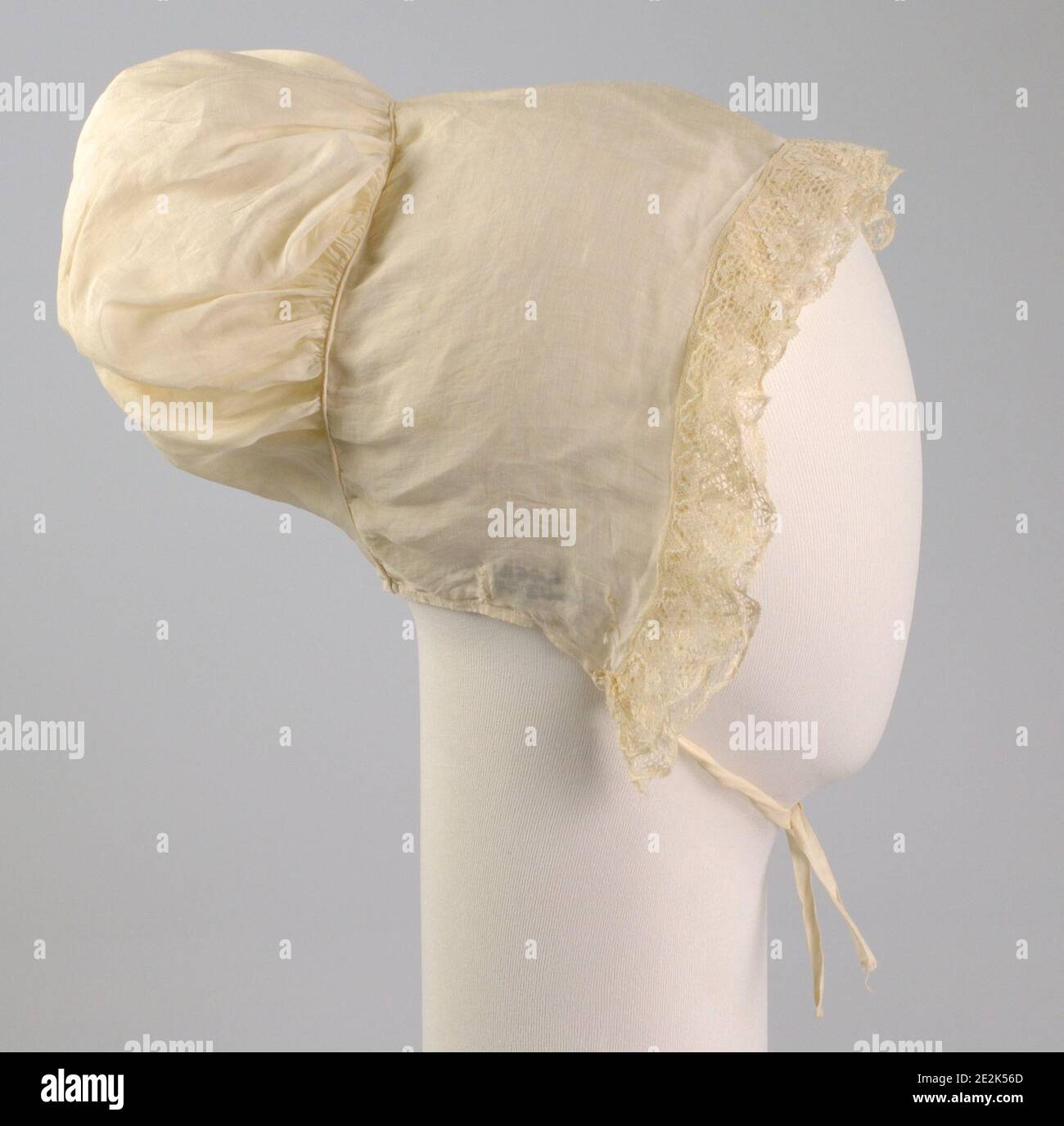 Nightcap, American, ca. 1835 Stock Photo - Alamy