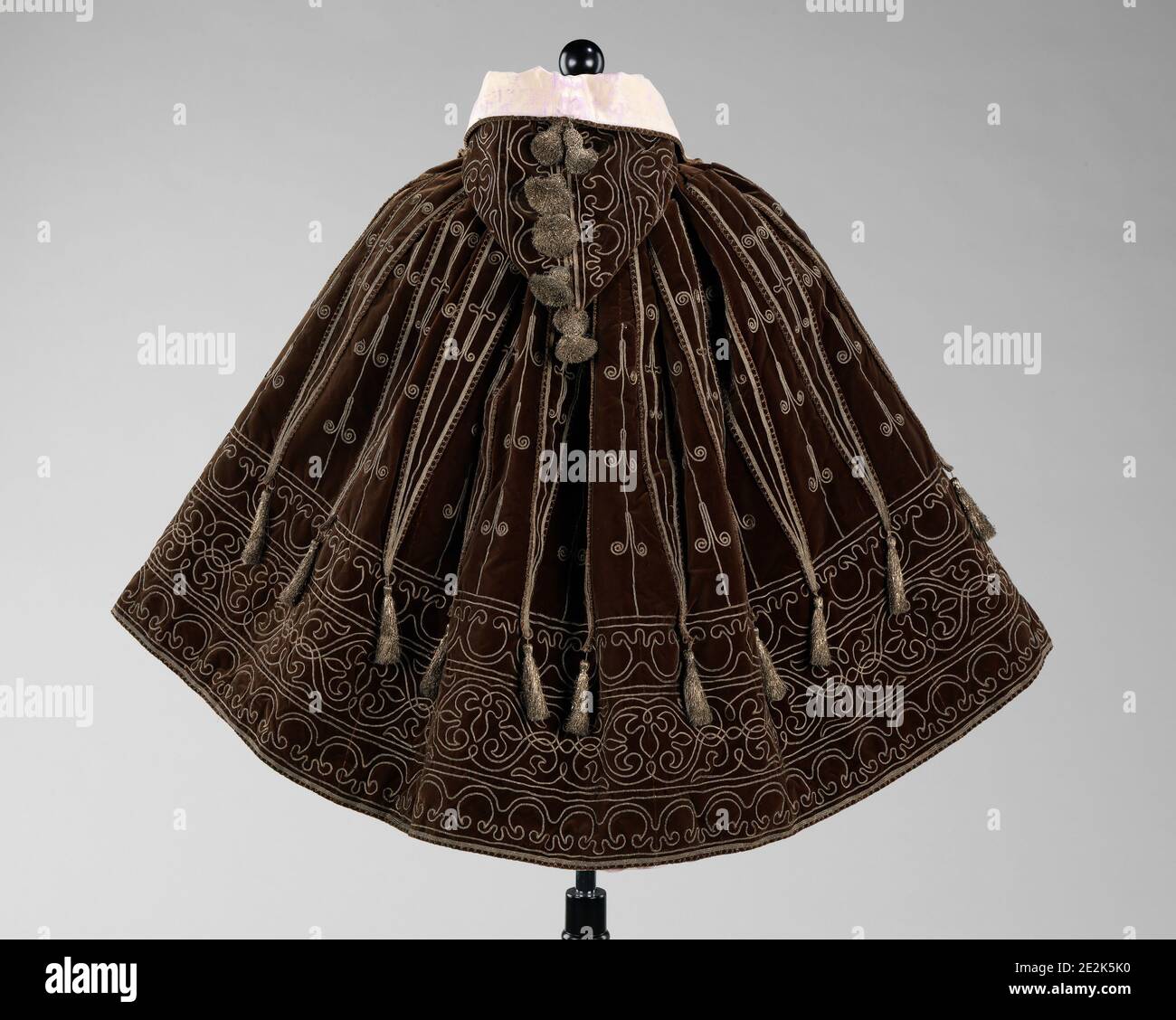 Evening cape, French, 1895. Style chosen as cover of "Harper's Bazaar ...