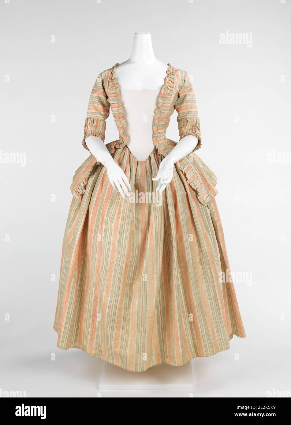 Dress, French, ca. 1775 Stock Photo - Alamy