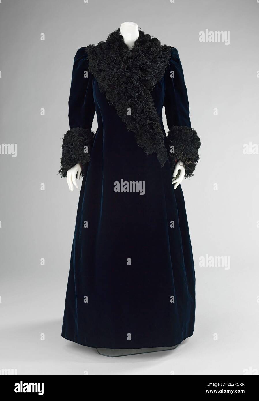 Evening coat, French, ca. 1890 Stock Photo - Alamy