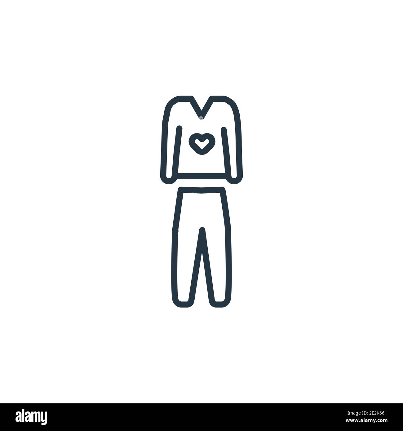 Women tracksuit outline vector icon. Thin line black women tracksuit ...