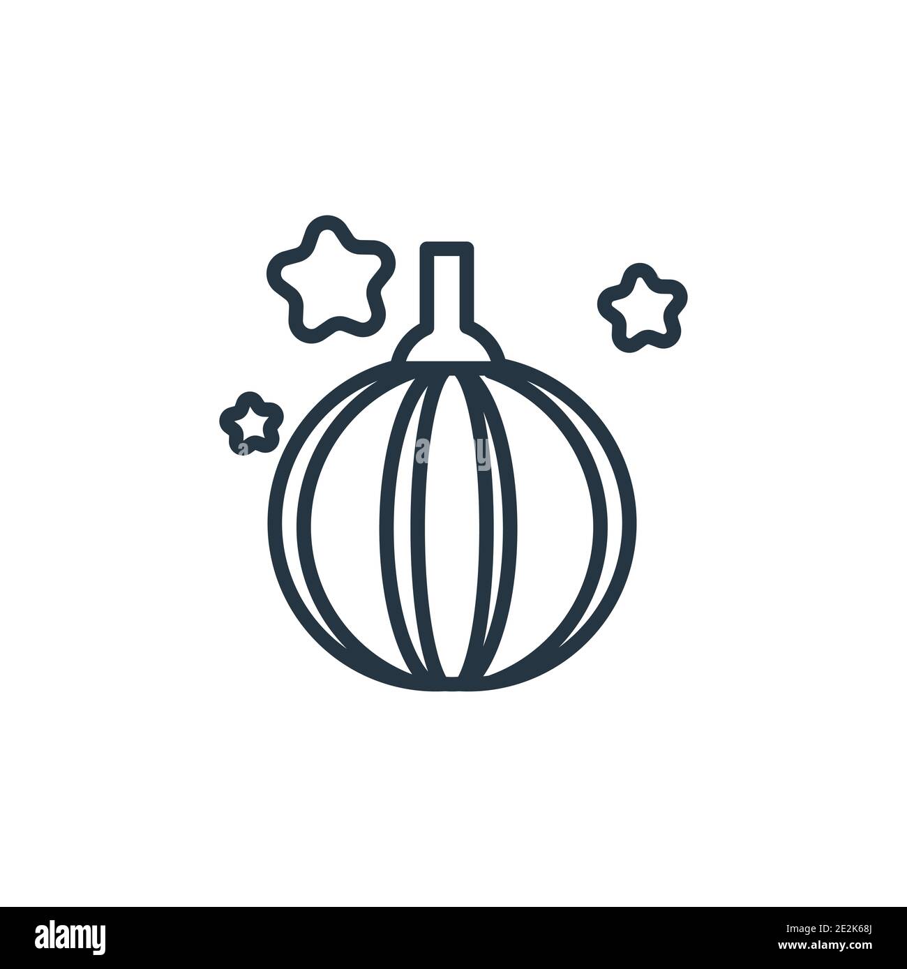 Club outline vector icon. Thin line black club icon, flat vector simple ...