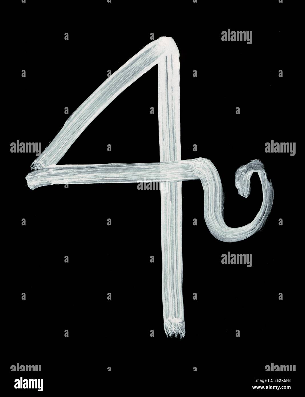 Alchemical Symbols Alkali Inverted Stock Photo - Alamy