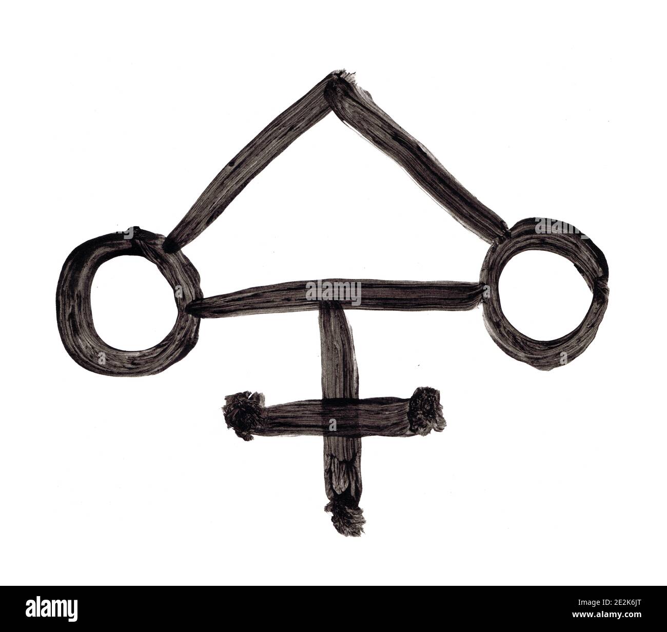 Alchemical Symbols Arsenic Sulphur Stock Photo - Alamy