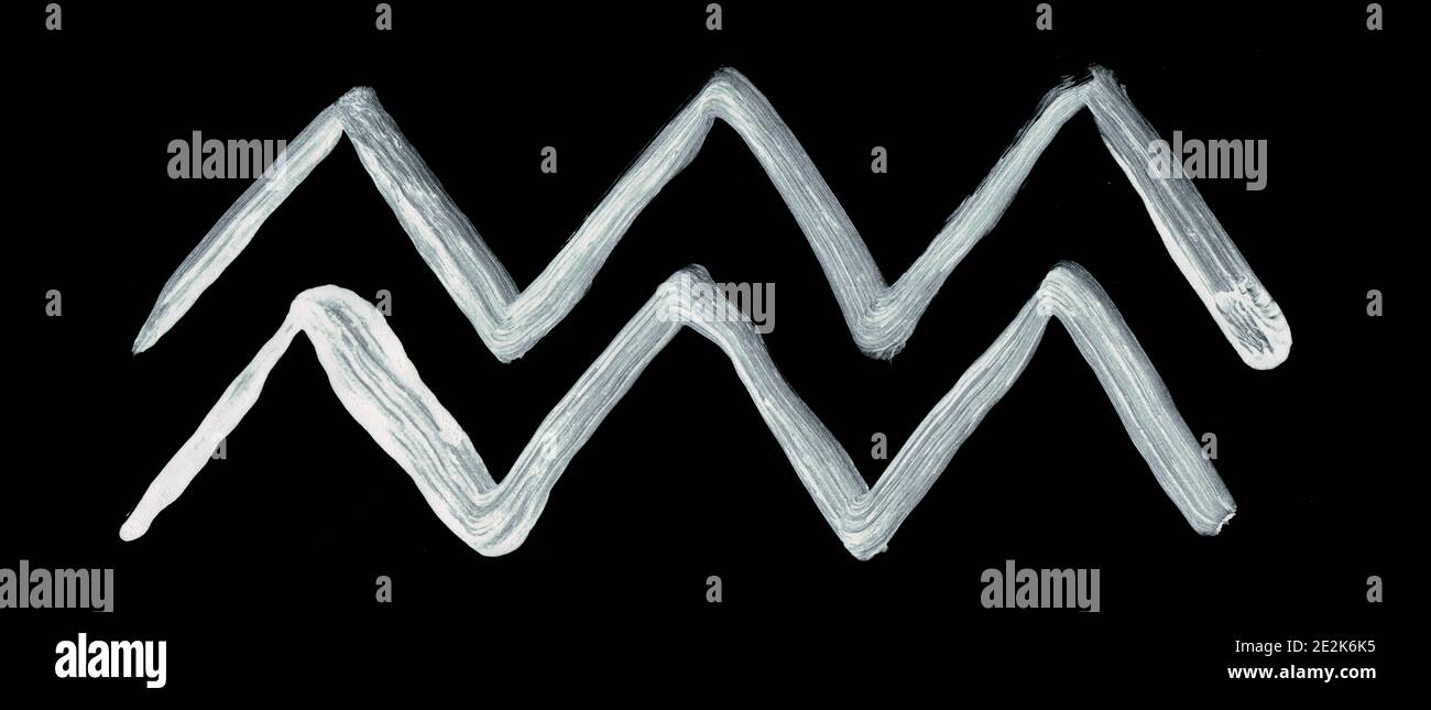 Alchemical Symbols Aqua Inverted Stock Photo - Alamy
