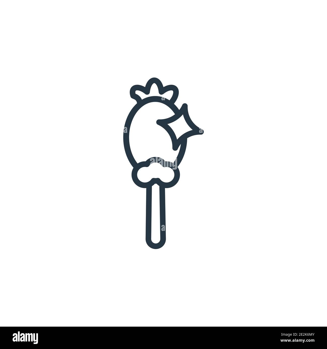 Magic mirror outline vector icon. Thin line black magic mirror icon ...