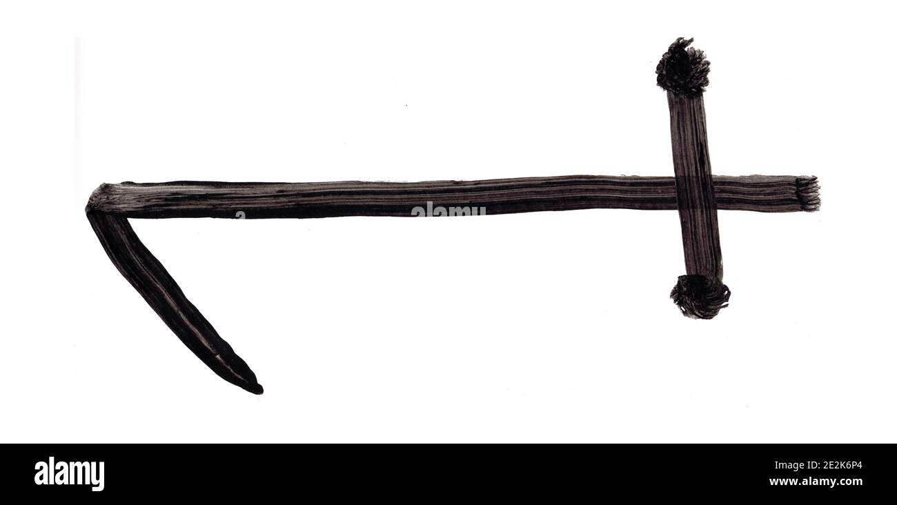 Alchemical Symbols Bee's Wax or Beeswax Stock Photo - Alamy